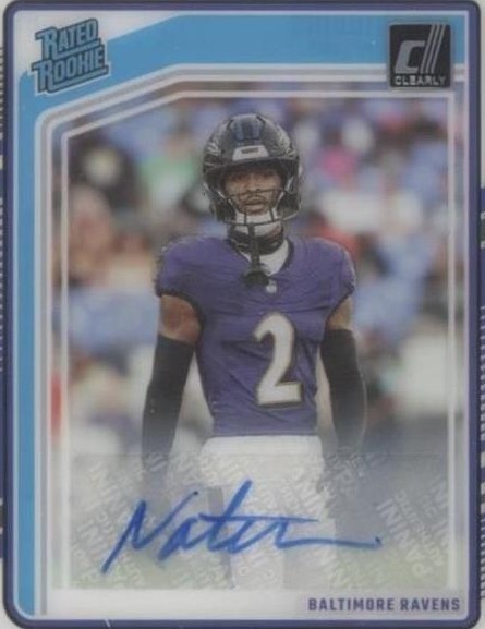 2024 Panini Clearly Donruss - Rated Rookie Nate Wiggins #89 Autographs ...