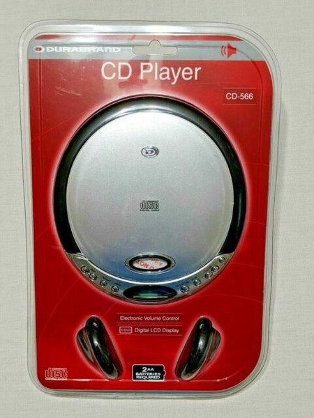 Durabrand CD Player Cd-566 Head PHONES Silver. A28 for sale online | eBay