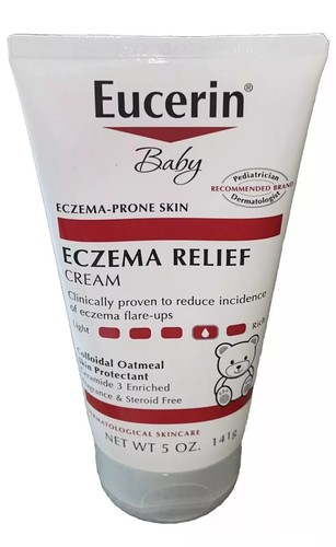 Eucerin Eczema Relief Cream Skin Protectant Enriched Colloidal Oatmeal ...