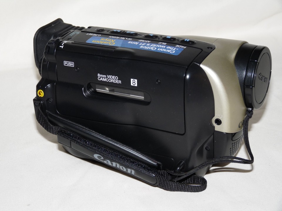 Canon ES180 ES180A 8mm Video8 Camcorder VCR Player Camera Video ...