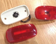 4 Red Lenses Bargman #99 Marker Light RV Truck Trailer Sae-ap2-88 for ...