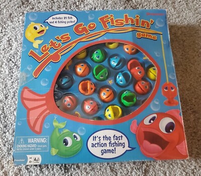 LETS GO FISHING GAME Childerns Table Top Game | eBay
