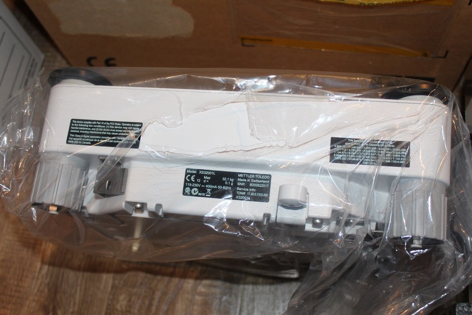 Mettler Toledo XS32001L XS Toploading Balance, 32100g x 0.1g, 115 V | eBay