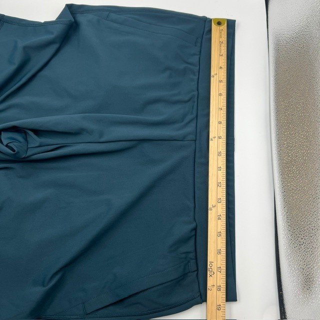 32 Degrees Cool Men's Teal Athletic Elastic Waist Drawstring Shorts ...