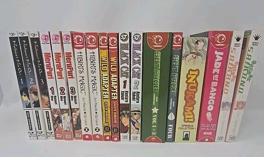 Lot of 18 Manga Books English Graphic Novels Anime Comic English | eBay