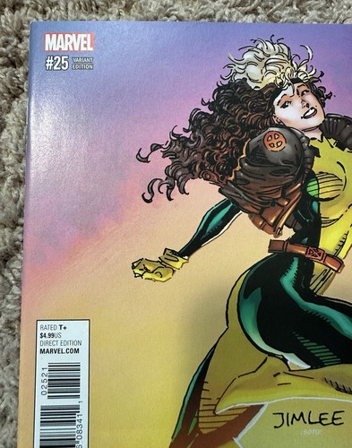 Uncanny Avengers 25 Rogue Variant Cover Jim Lee X-Men Impel Trading ...