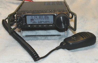 Yaesu FT-891 HF Transceiver With Side Rails MFJ 902 Tuner & DX ...