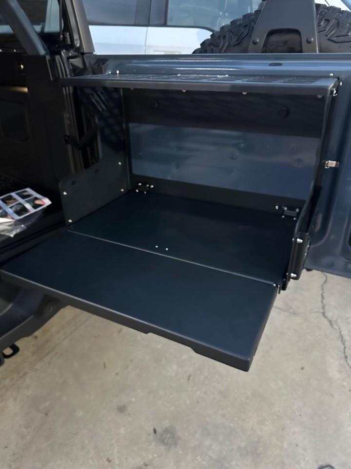 US Foldable Tailgate Table and Molle Panel For 2021-2025+ Ford Bronco 2 ...