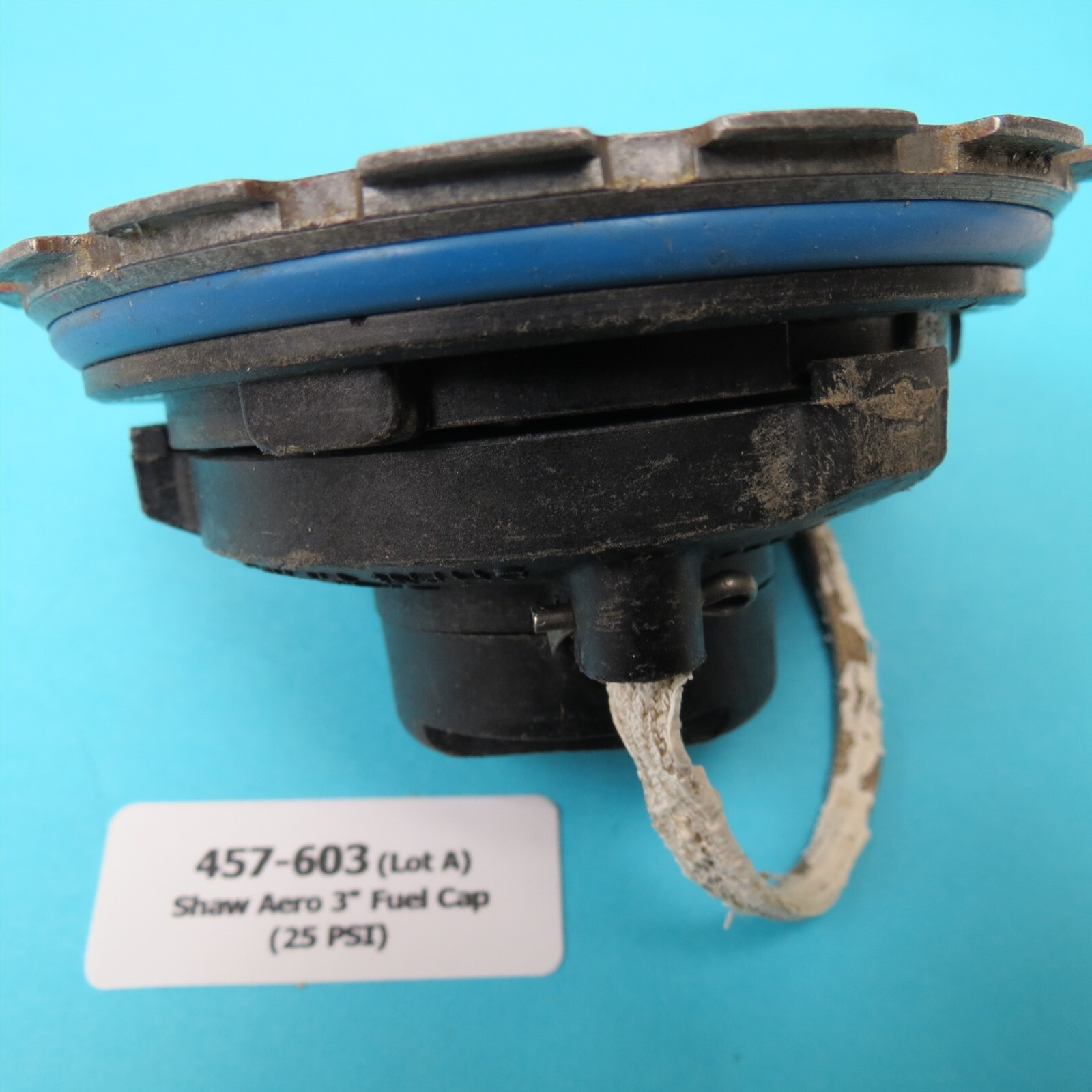 Shaw Aero 457-603 Fuel Cap 3” 25 PSI Piper Cessna Beech Mooney Aircraft ...