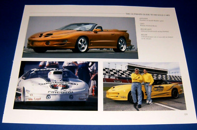 1998-02 PONTIAC FIREBIRD TRANS AM PHOTO/POSTER 98 99 00 01 02 TA T/A ...
