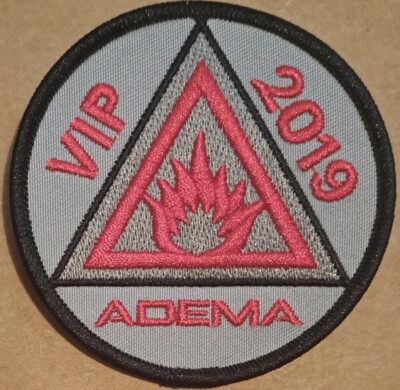 Adema VIP 2019 embroidered Iron on patch | eBay
