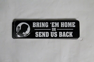 Lot Of 50 USA MILITARY BRING 'EM HOME OR SEND US BACK Decal Bumper ...