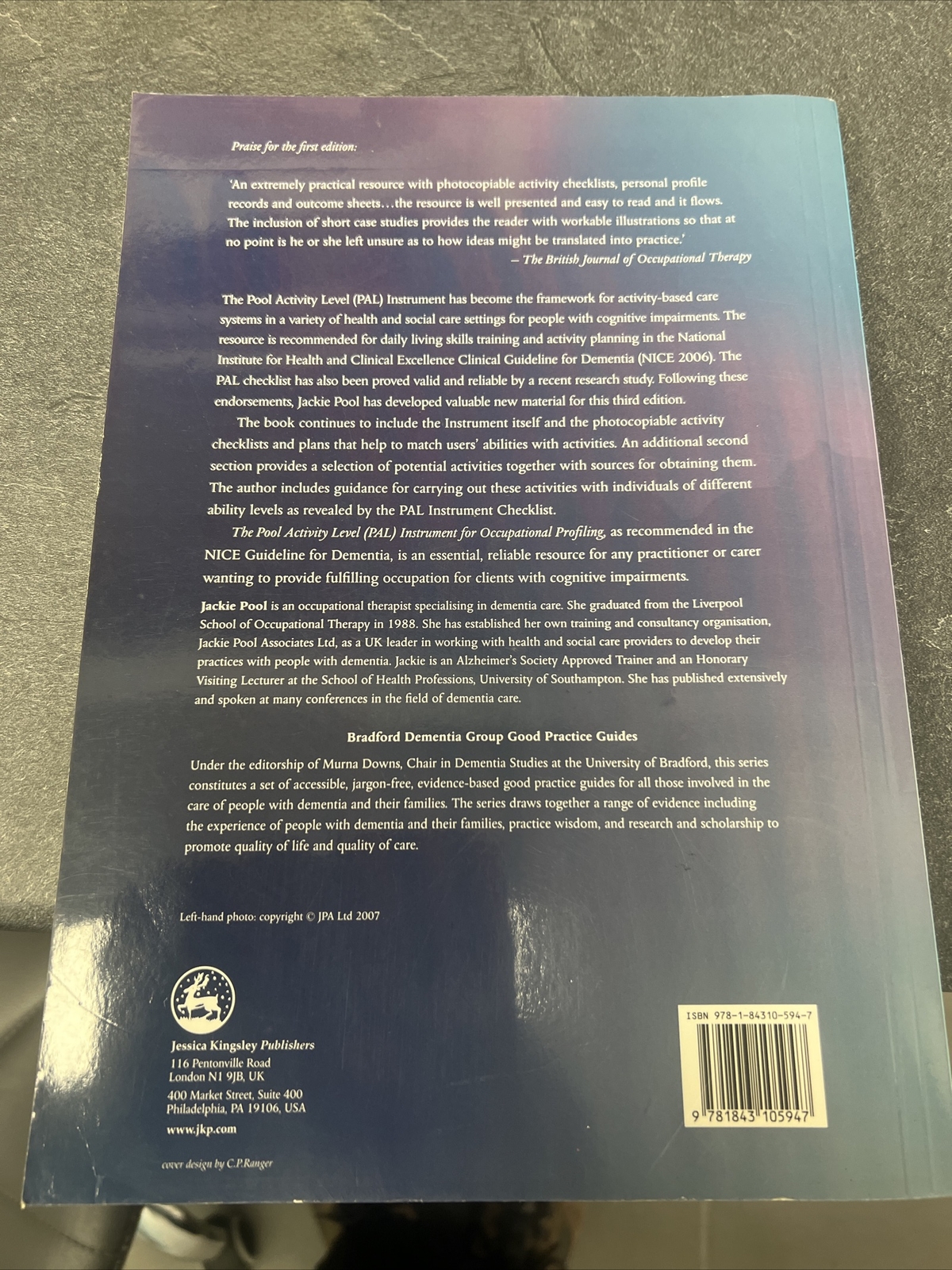 The Pool Activity Level (PAL) Instrument for Occupational Profiling: A ...