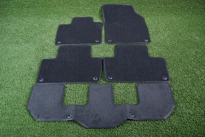 GENUINE OEM VOLVO V526 XC90 5PC CHARCOAL FLOOR TEXTILE MATS 32344339 ...