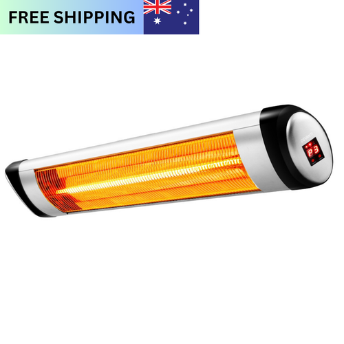1500W Devanti Electric Strip Heater Radiant Heaters Infrared Remote ...