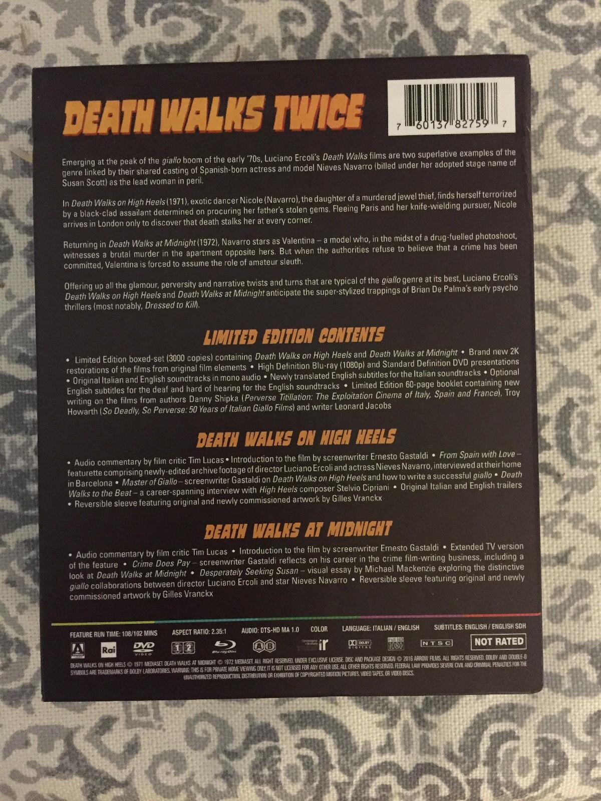 Luciano Ercolis Death Box Set (Blu-ray Disc, 2016, 4-Disc Set ...