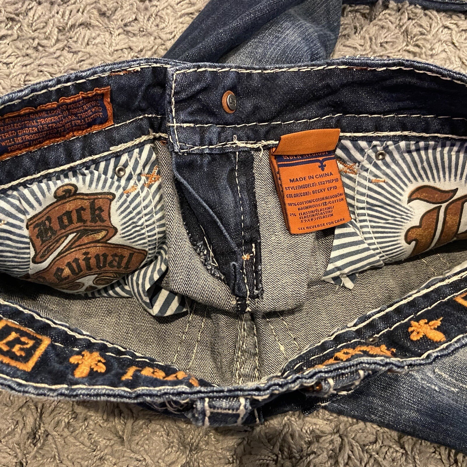 Rock Revival NWOT Women’s Becky Easy Stretch Cropped Jean in Becky EP10 ...