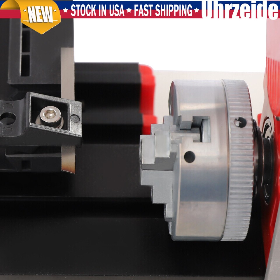 Benchtop Mini Metal Lathe Cutting Machine for DIY Wood Metal 45x135MM ...