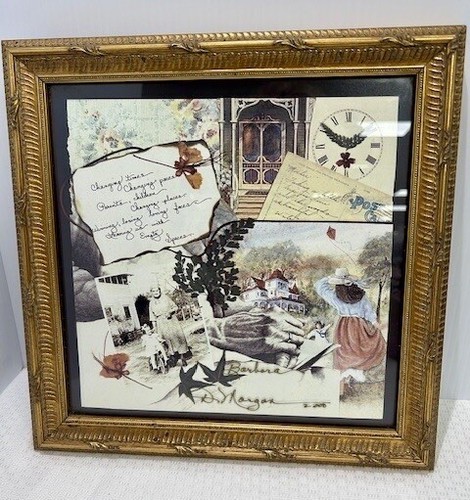 D. Morgan Framed Poem Art Print Changing Times | eBay