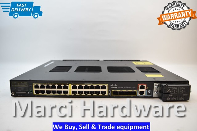 Cisco IE-4010-4S24P Industrial Ethernet Switch for sale online | eBay