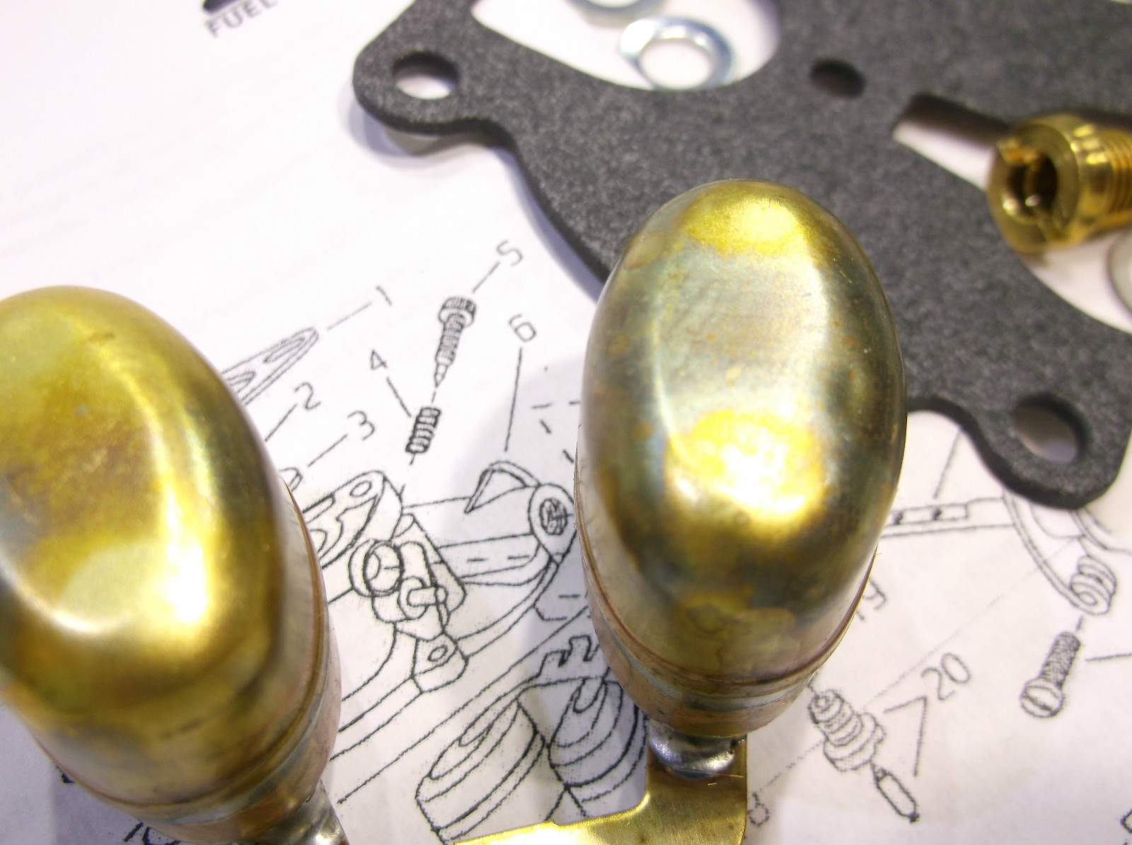 ZENITH Carburetor Kit fit Allis Chalmers Buda G153 4B153 4848893 13757 ...