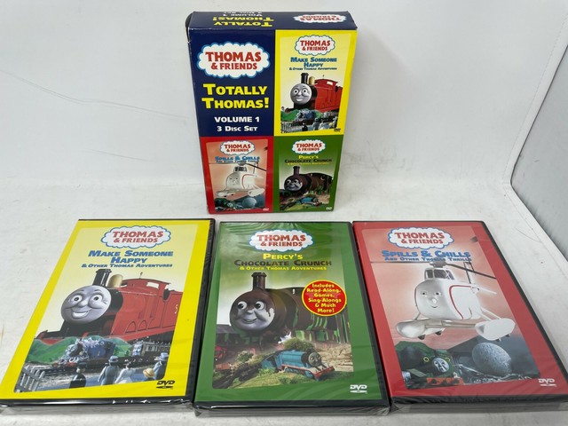 Thomas Friends - Totally Thomas - Vol. 1 (DVD, 2004, 3-Disc Set) for ...