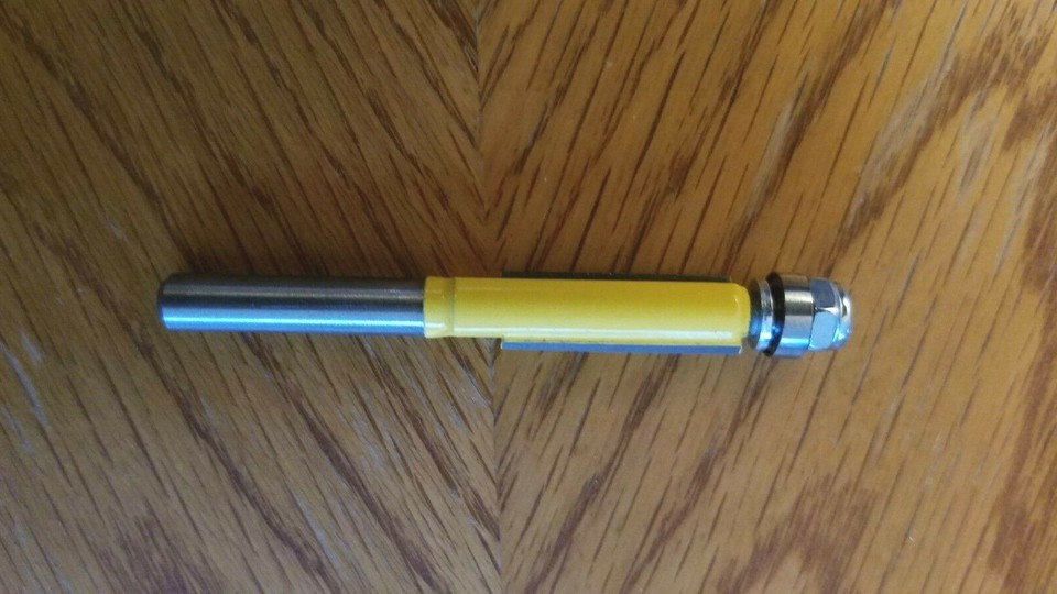 OLDHAM VIPER 2 FLUTE LAMINATE TRIMMING ROUTER BIT CUT DIAMETER 3/8 ...