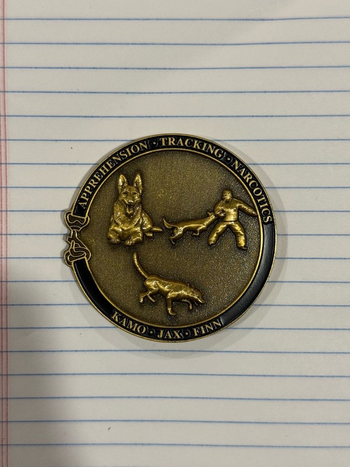 Rock County Sheriff K9 Challenge Coin Wisconsin | eBay