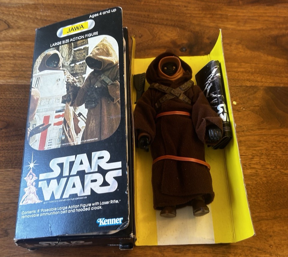 Vintage Original Complete 1978 Kenner Star Wars 12” Series Jawa MIB | eBay