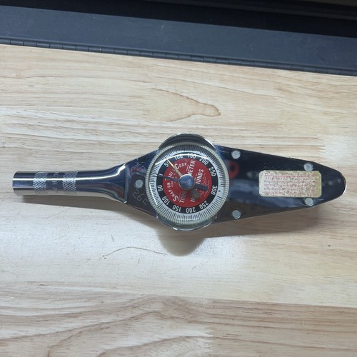 Vintage Snap On Torqometer TQ25 300in. lb. 3/8" Drive TQ-25-FU USA | eBay