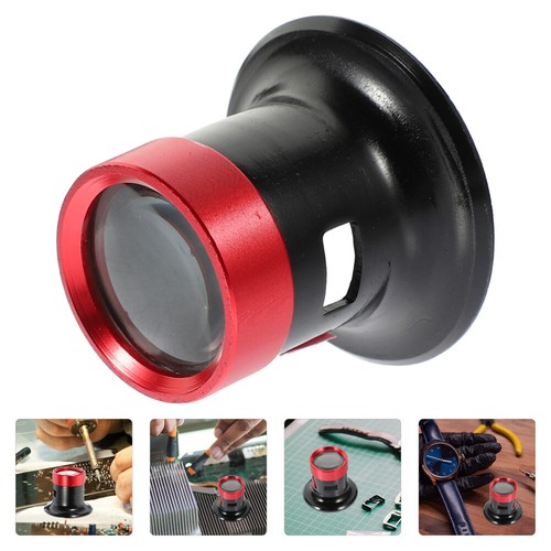 Metal Magnifying Glass Jewelry Loop Magnifier Watch Repair Loupe | eBay