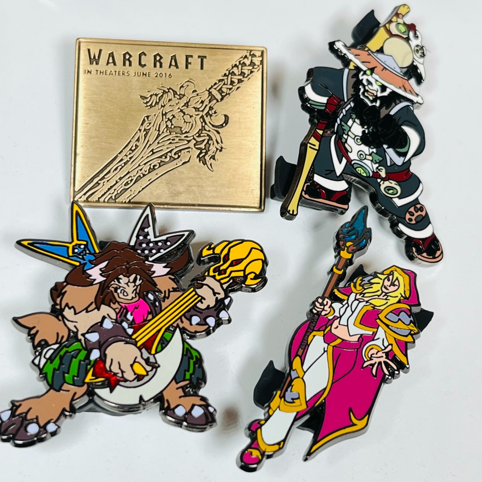 World of Warcraft Blizzard pin - ETC Jaina Proudmoore Chen Stormstout ...