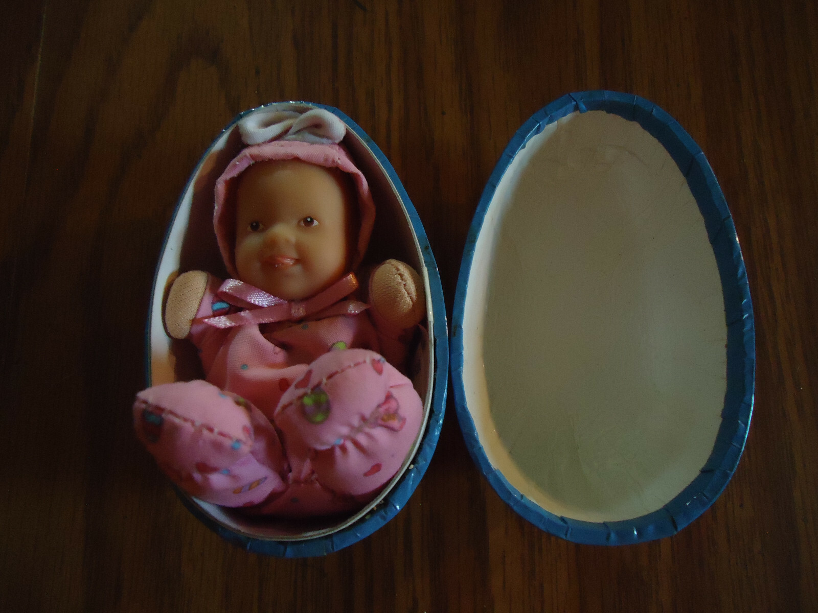 Zapf Mini World Baby Born w/ Pink Bunny suit in egg | eBay