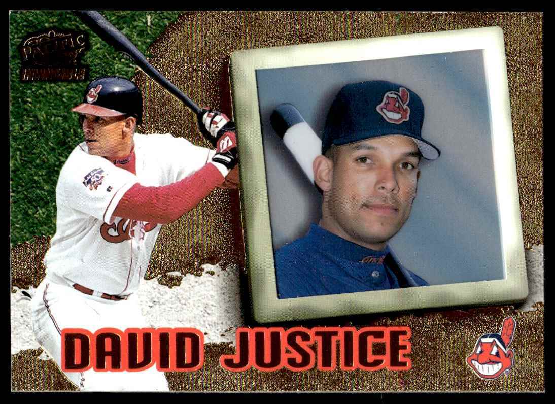 1998 Pacific Invincible David Justice Cleveland Indians #23 | eBay