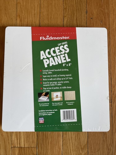 NEW, Sealed Fluidmaster Access Panel 8x8”, (AP-0808) | eBay