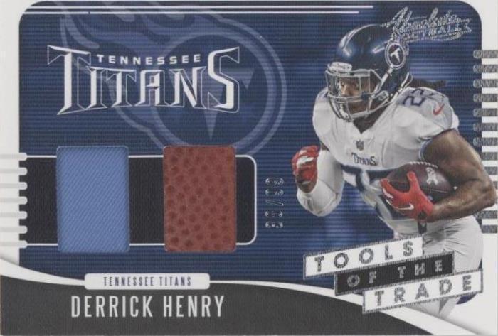 2019 Panini Absolute - Tools of the Trade Double Derrick Henry #TTD-DH ...