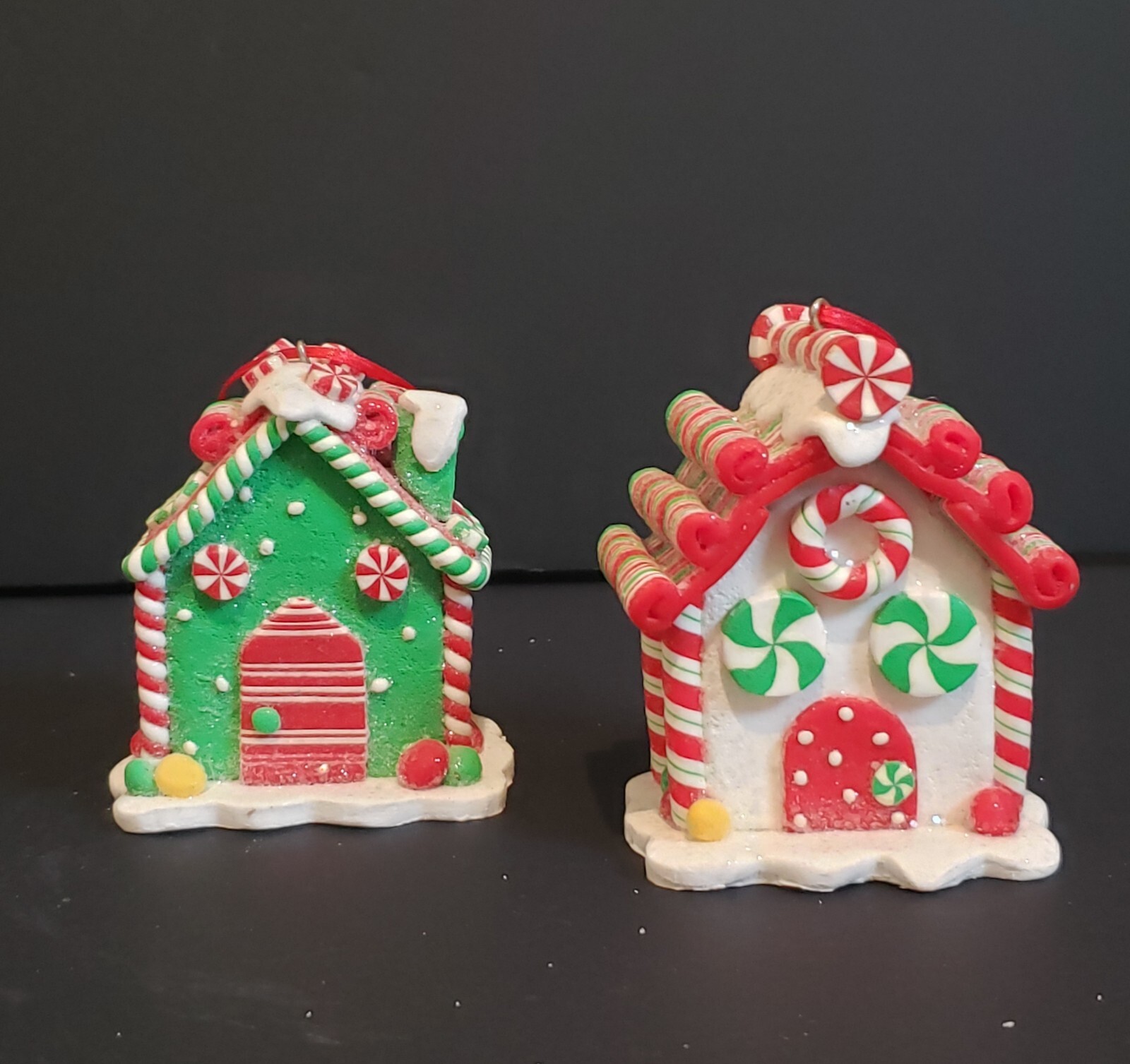 Retro Inspired Gingerbread Putz Style House Decorated with Candy | eBay