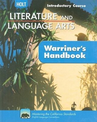 Holt Literature & Language Arts Warriner's Handbook: Student Edition ...