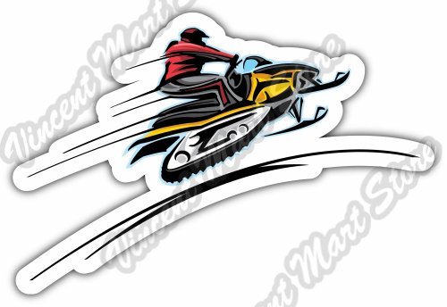 Snowmobile Racing Ski-Doo Winter Sport Car Bumper Vinyl Sticker Decal 5 ...