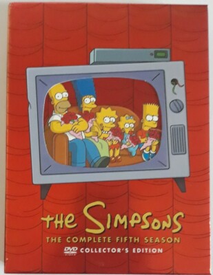 the Simpsons complete fifth 5th season DVD collector's Edition | eBay