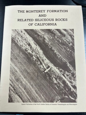 The Monterey Formation And Related Siliceous Rocks Of California, 1981 ...
