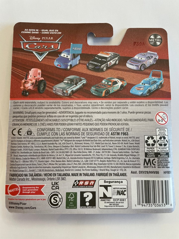 Disney PIXAR Cars 1:55 Diecast TIMOTHY TWOSTROKE | eBay