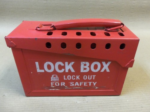 BRADY 13 PADLOCK CAPACITY PORTABLE LOCK BOX MODEL 65699 "AK" | eBay