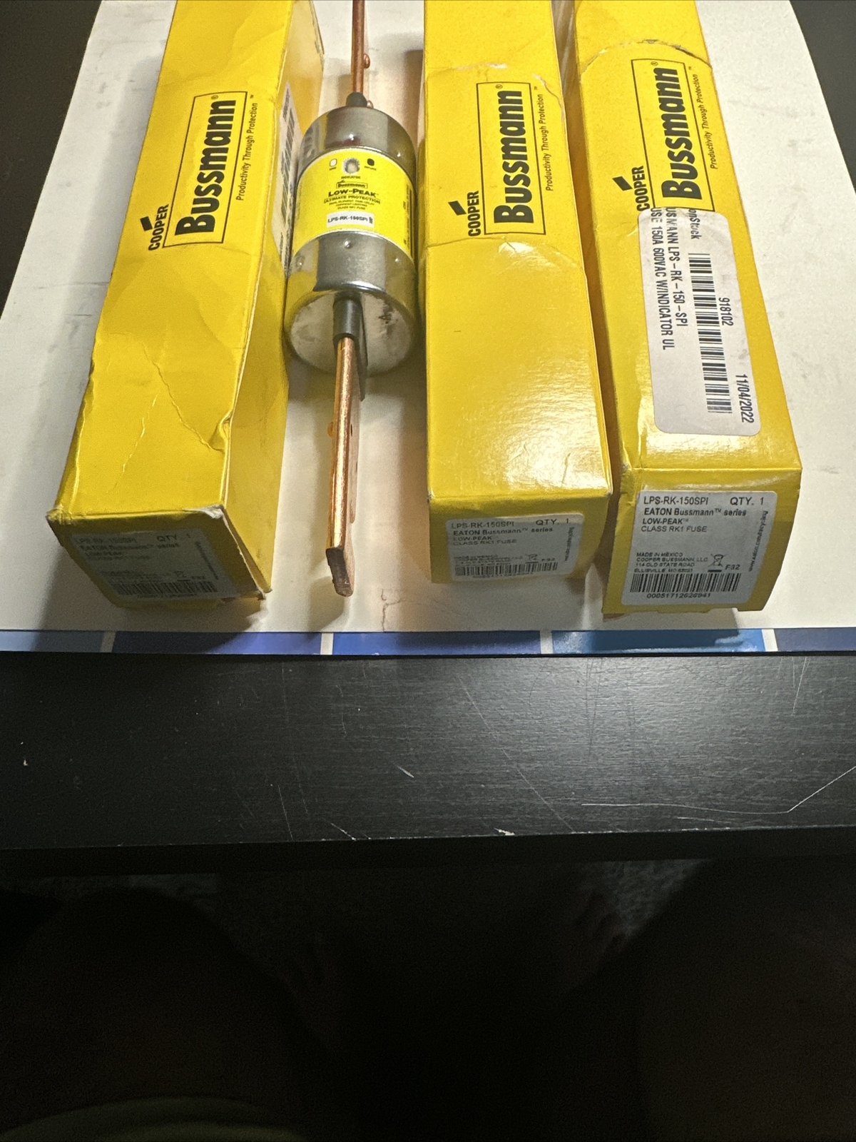 New Bussmann LPS-RK-150SPI Amp Fuse Low-Peak Indicator 600 Volts | eBay