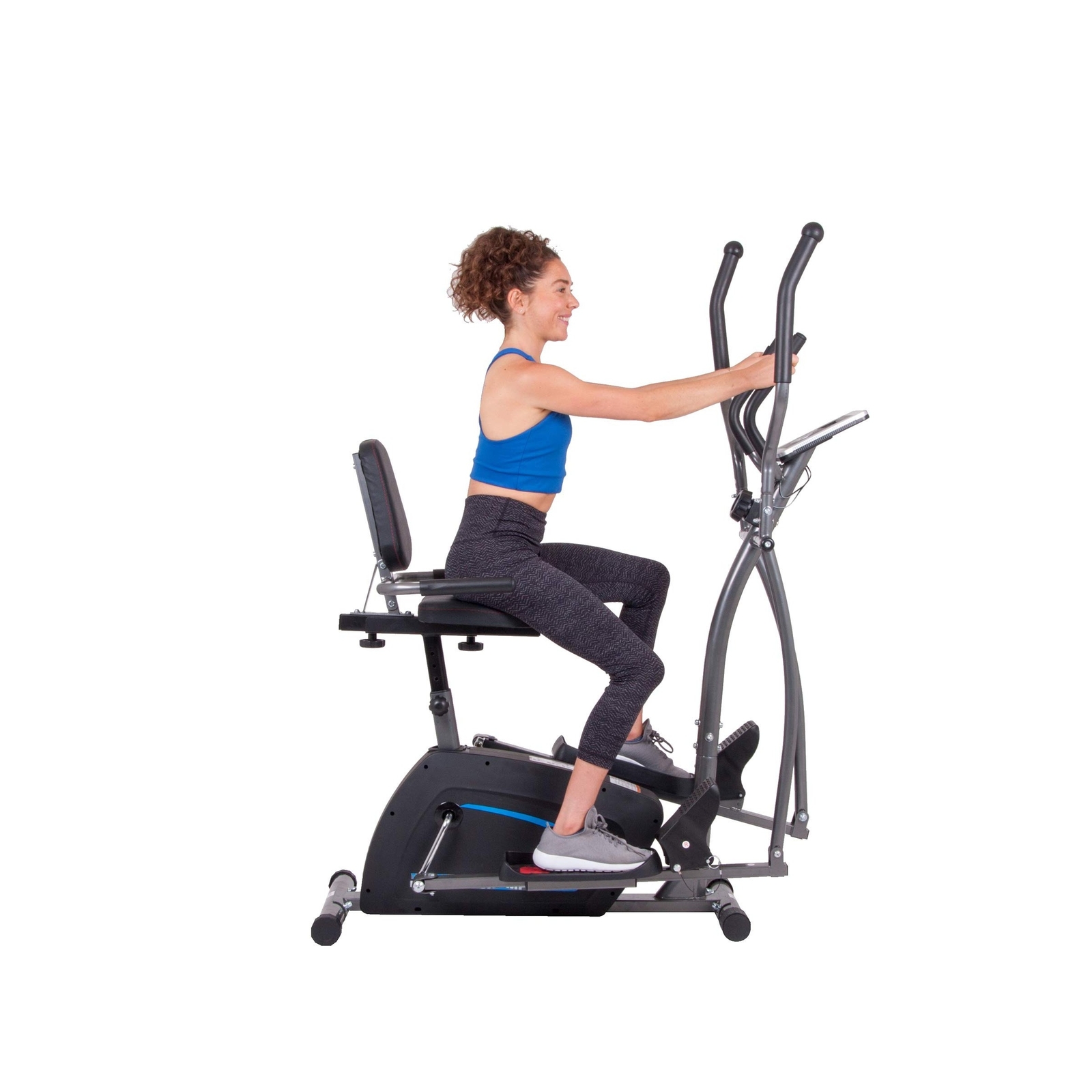 Body Champ 3-in-1 Exercise Machine, Trio Trainer, Elliptical and ...