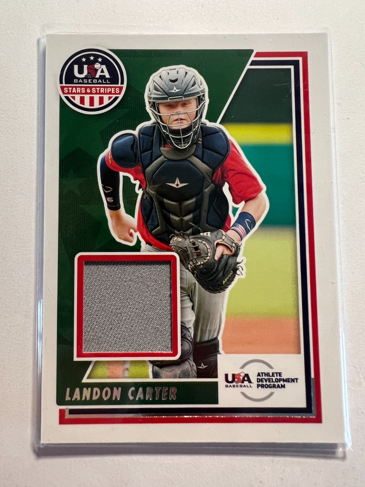 K3,493 - 2022 USA Baseball Stars and Stripes Jersey #51 Landon Carter ...