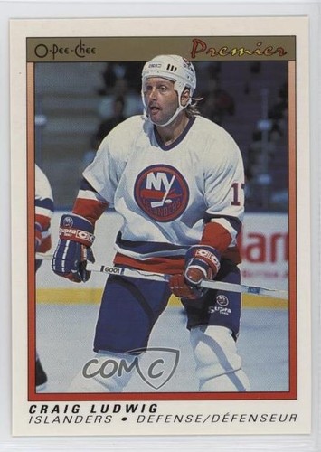 1990-91 O-Pee-Chee Premier Craig Ludwig #64 | eBay UK