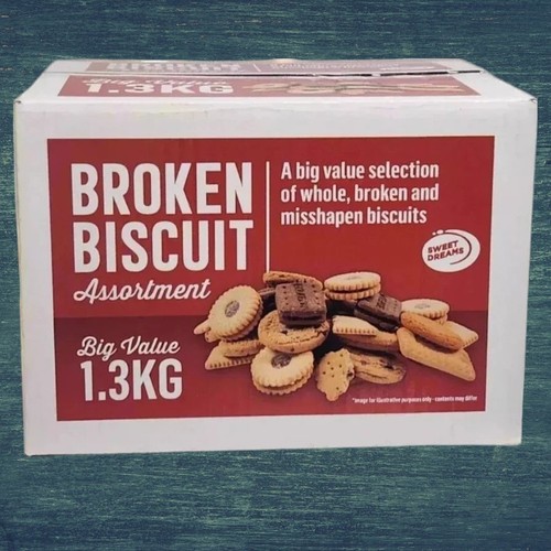 Assorted Chocolate Biscuit & Broken Biscuit Assortment Variety Pk of ...
