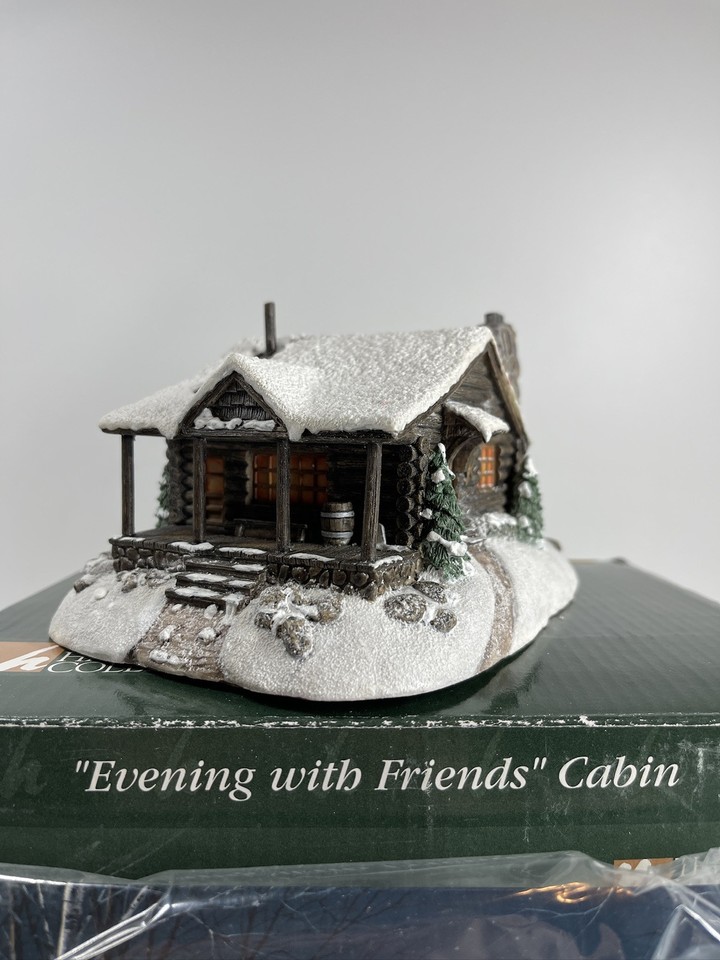 Terry Redlin The Evening With Friends Cabin The Hadley Collection House ...