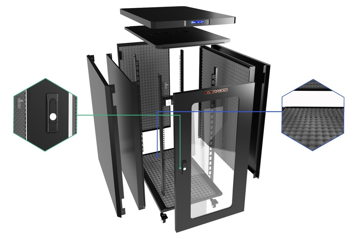 Sound Dampening Server Cabinet | Cabinets Matttroy